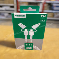 MODEM CAT 4 in 1 Data Cable 3.0A – Warsak Imported Collection