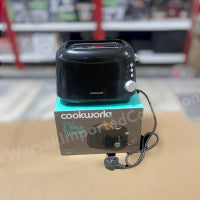Cookworks 2 Slice Toaster with Defrost & Reheat functions – Warsak ...