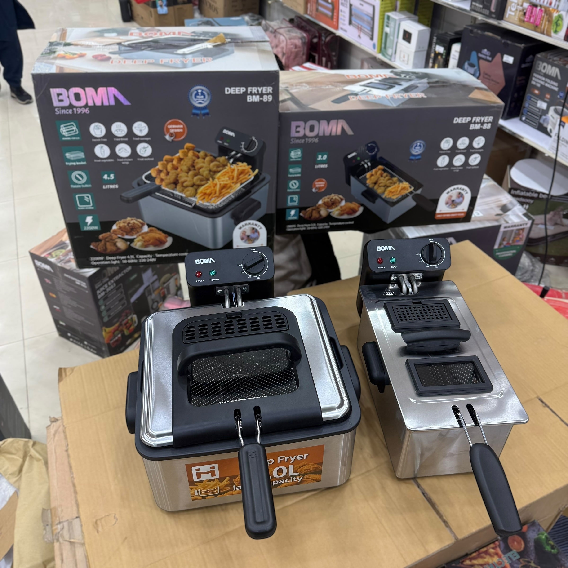 Boma Electric Deep Fryers – Warsak Imported Collection