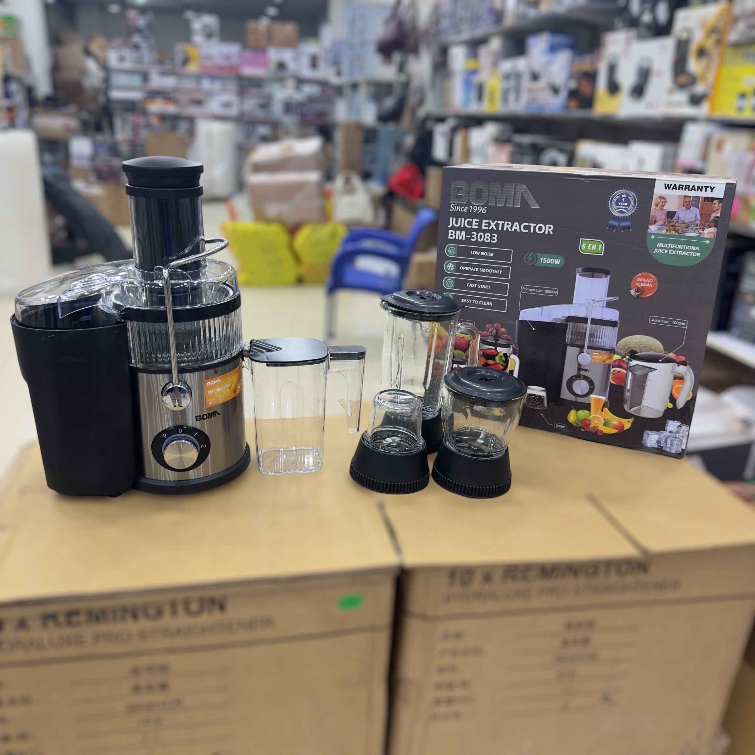 Boma Powermax 5 in 1 Food Factory BM-3083 – Warsak Imported Collection