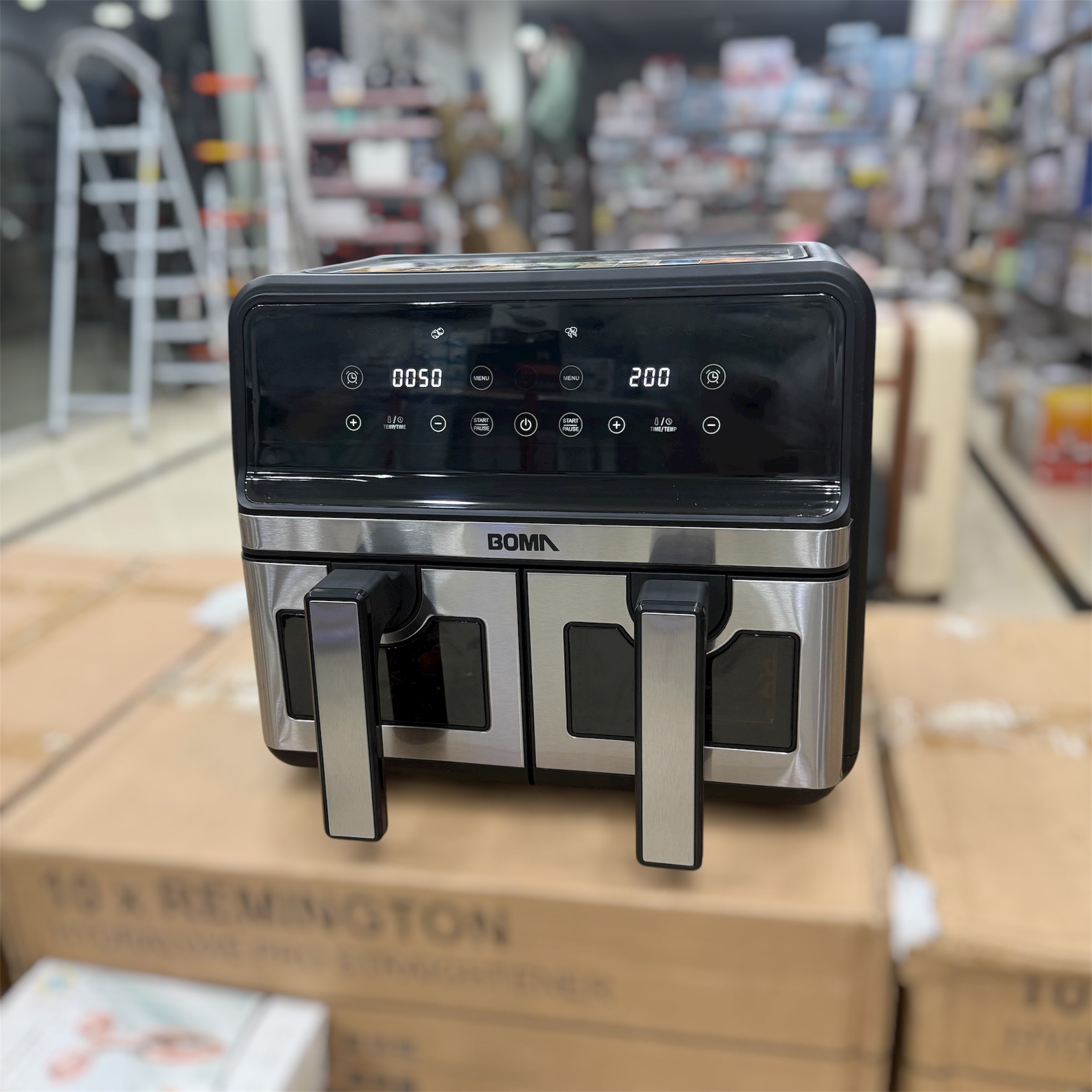 Boma Double Door 10L Digital Air Fryer BM-882 – Warsak Imported Collection