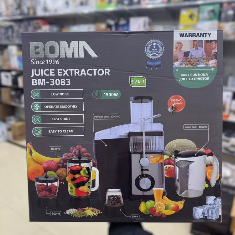 Boma Powermax 5 in 1 Food Factory BM-3083 – Warsak Imported Collection
