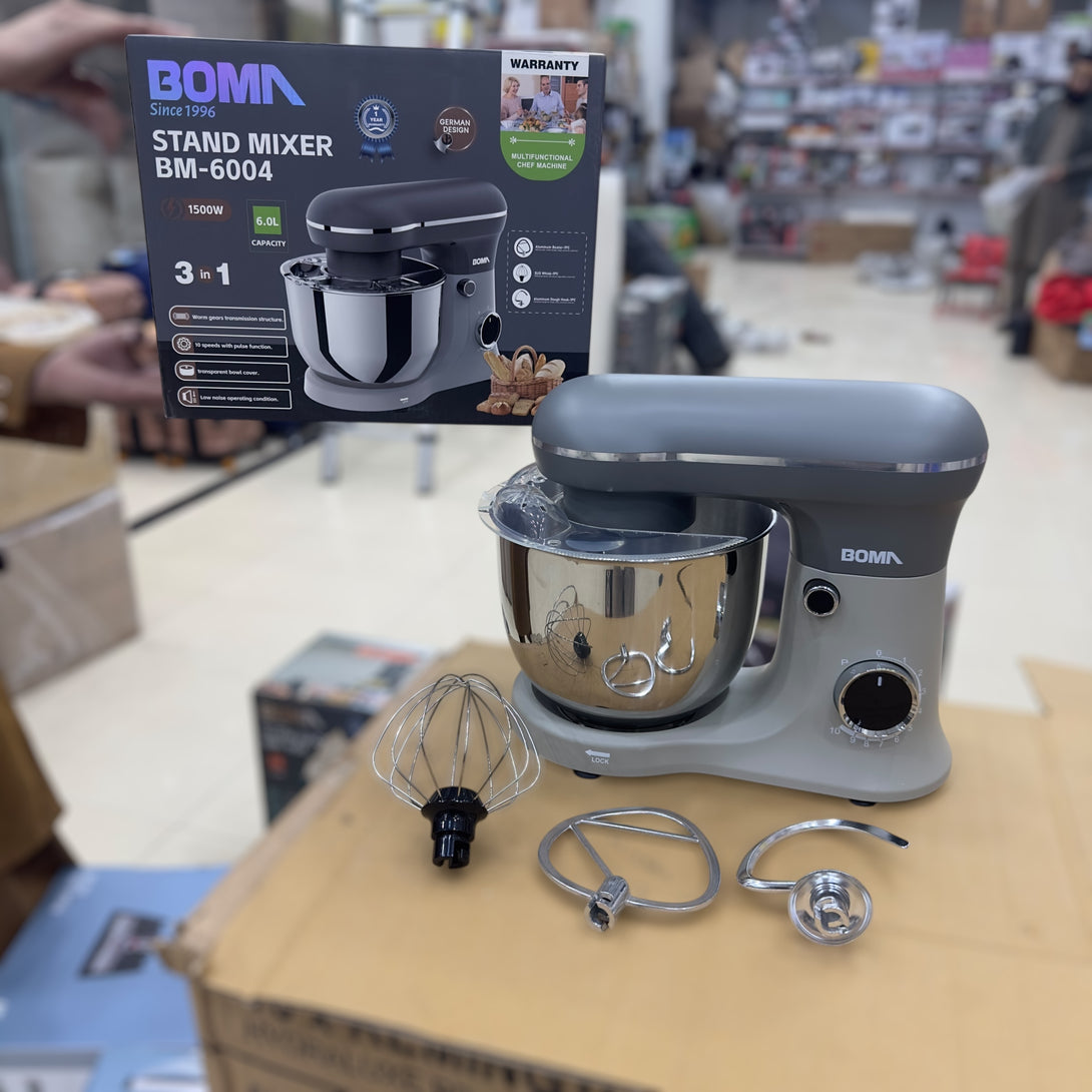 Boma 3 in 1 Stand Mixer 6L BM-6004 – Warsak Imported Collection