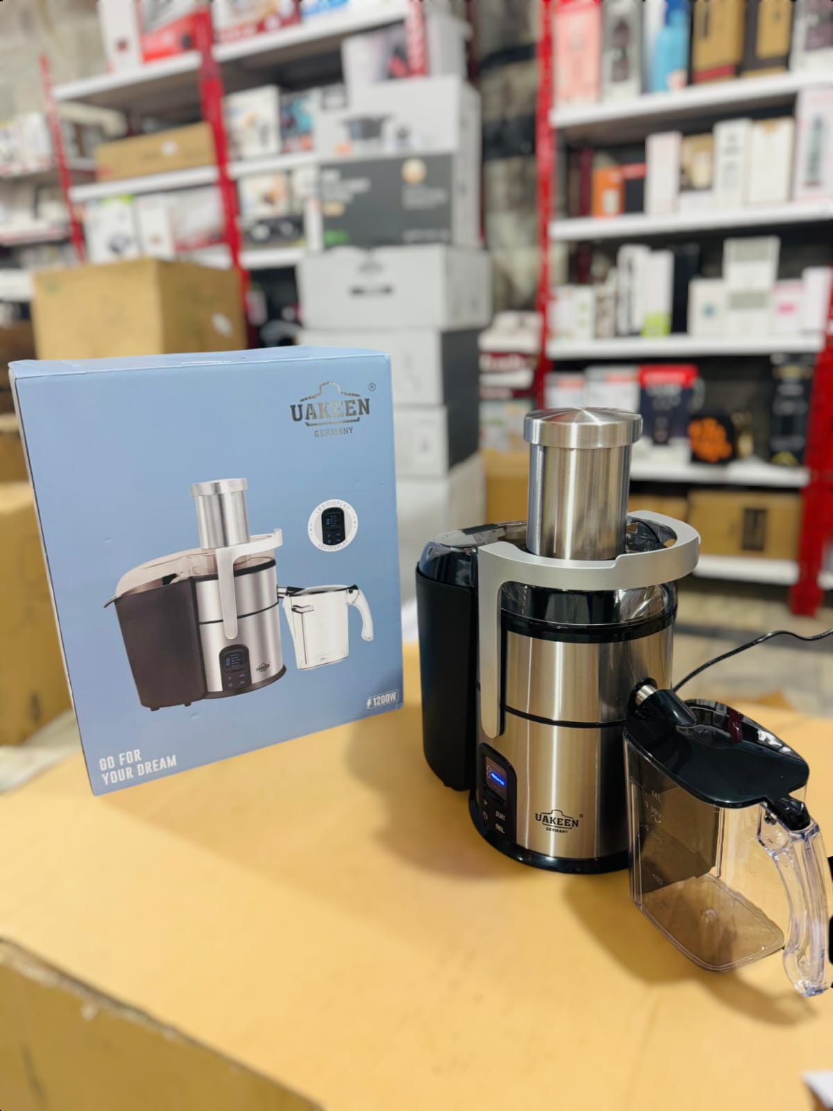 Uakeen Germany Digital Centrifugal Juicer ZL-708 – Warsak Imported ...